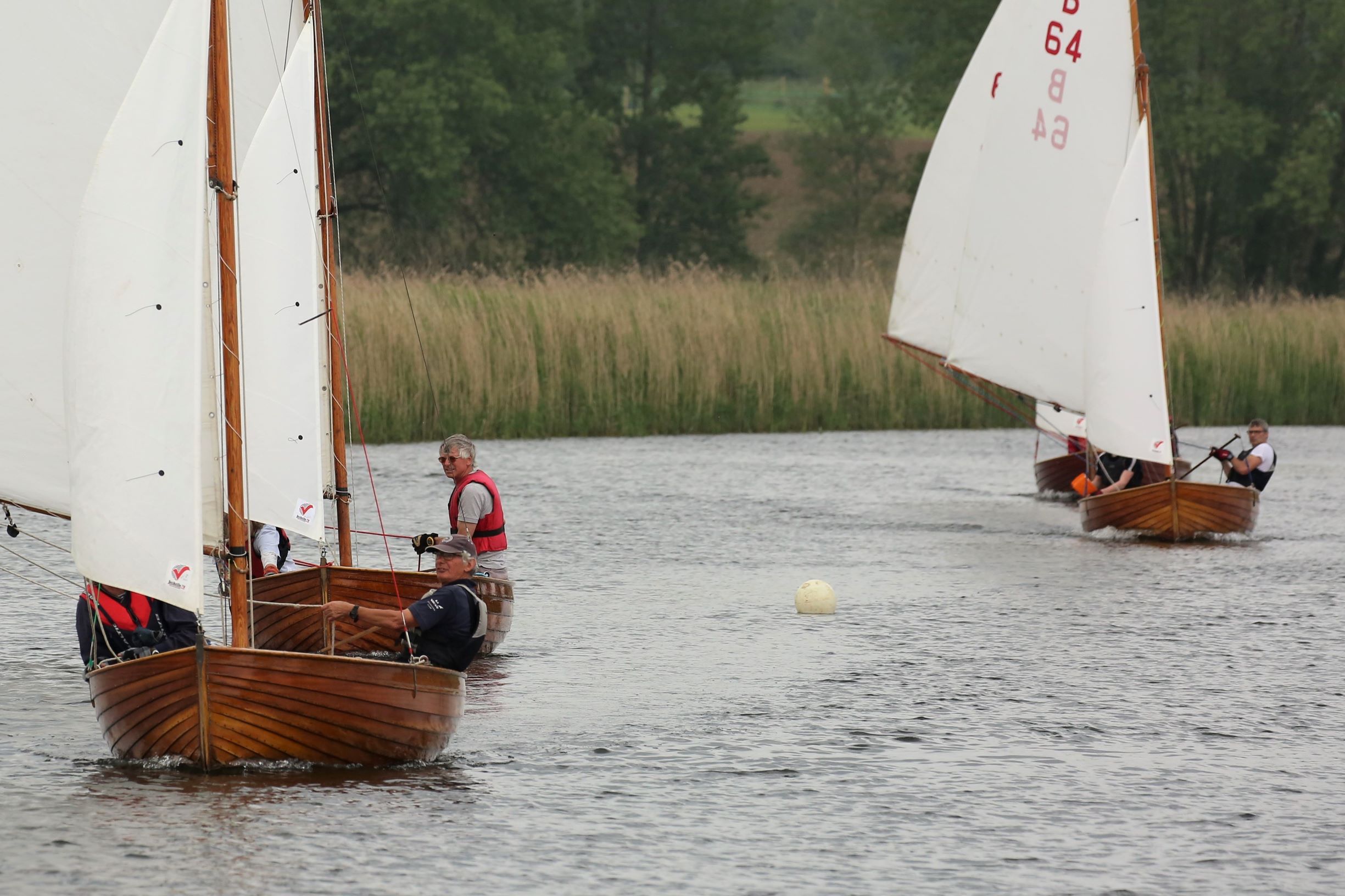 Racing at Beccles – The Norfolk 14 Foot One Design Dinghy Class